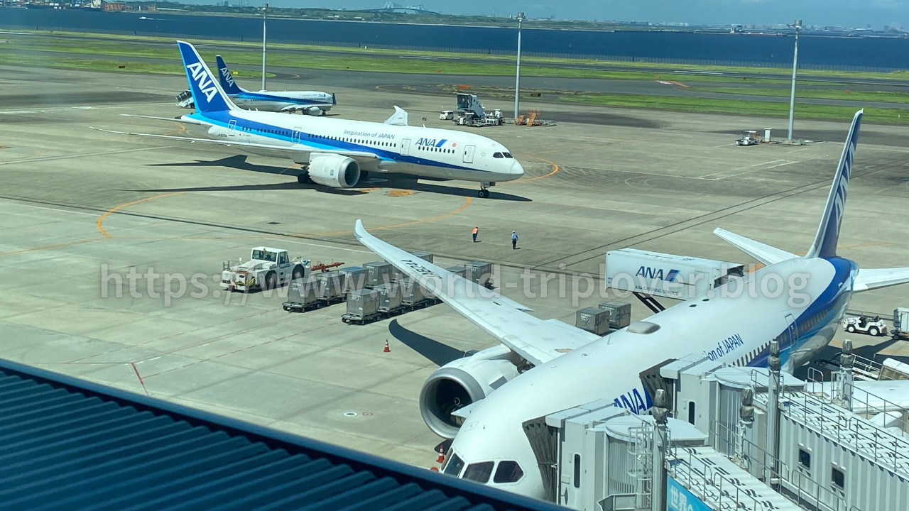 【搭乗記】羽田-金浦を運航するNH861便のANAビジネスクラスに乗ってみた感想をリアルに徹底紹介！ | AviationNoteと行く空の旅