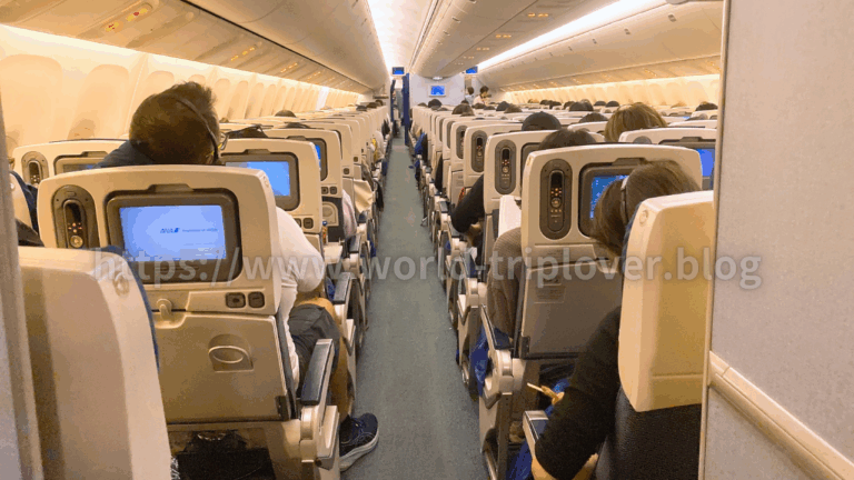 【搭乗記】NH868(金浦-羽田)のANAエコノミーに搭乗！機材から機内情報まで徹底解説します！ | AviationNoteと行く空の旅